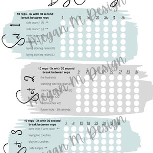 40 Day Challenge - Printable PDF - Etsy