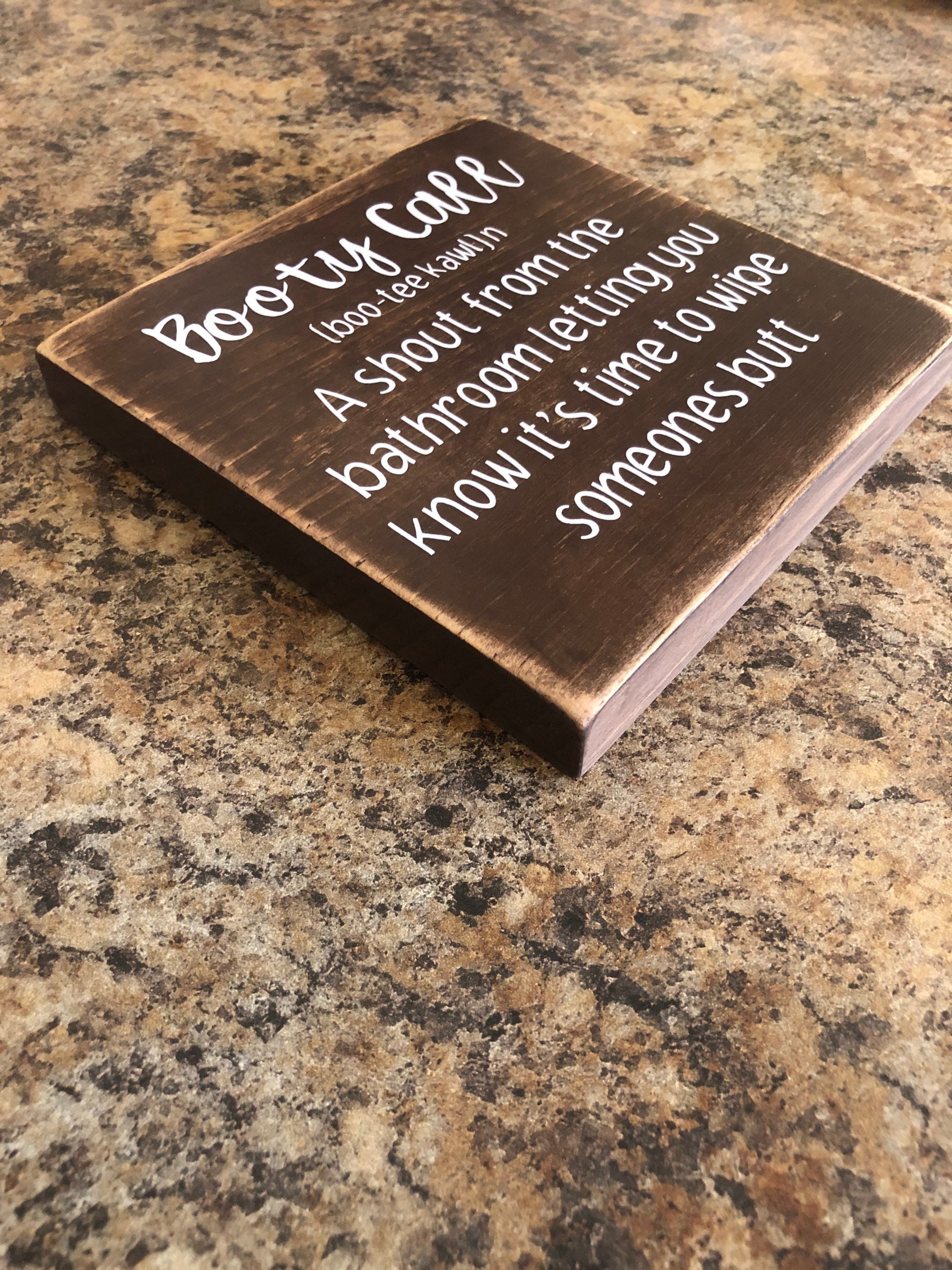 Booty Call Bathroom Sign - Etsy