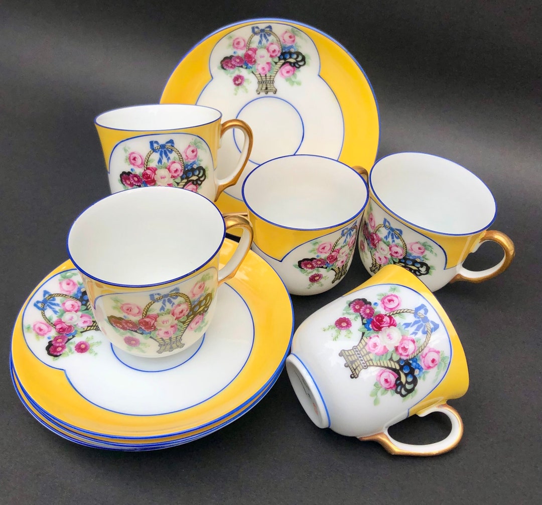 Epiag Porcelain Tea Set, Czechoslovakia, 1940s - Etsy