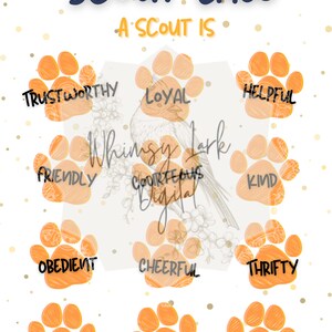 PRINTABLE Cub Scout Law Poster - Etsy