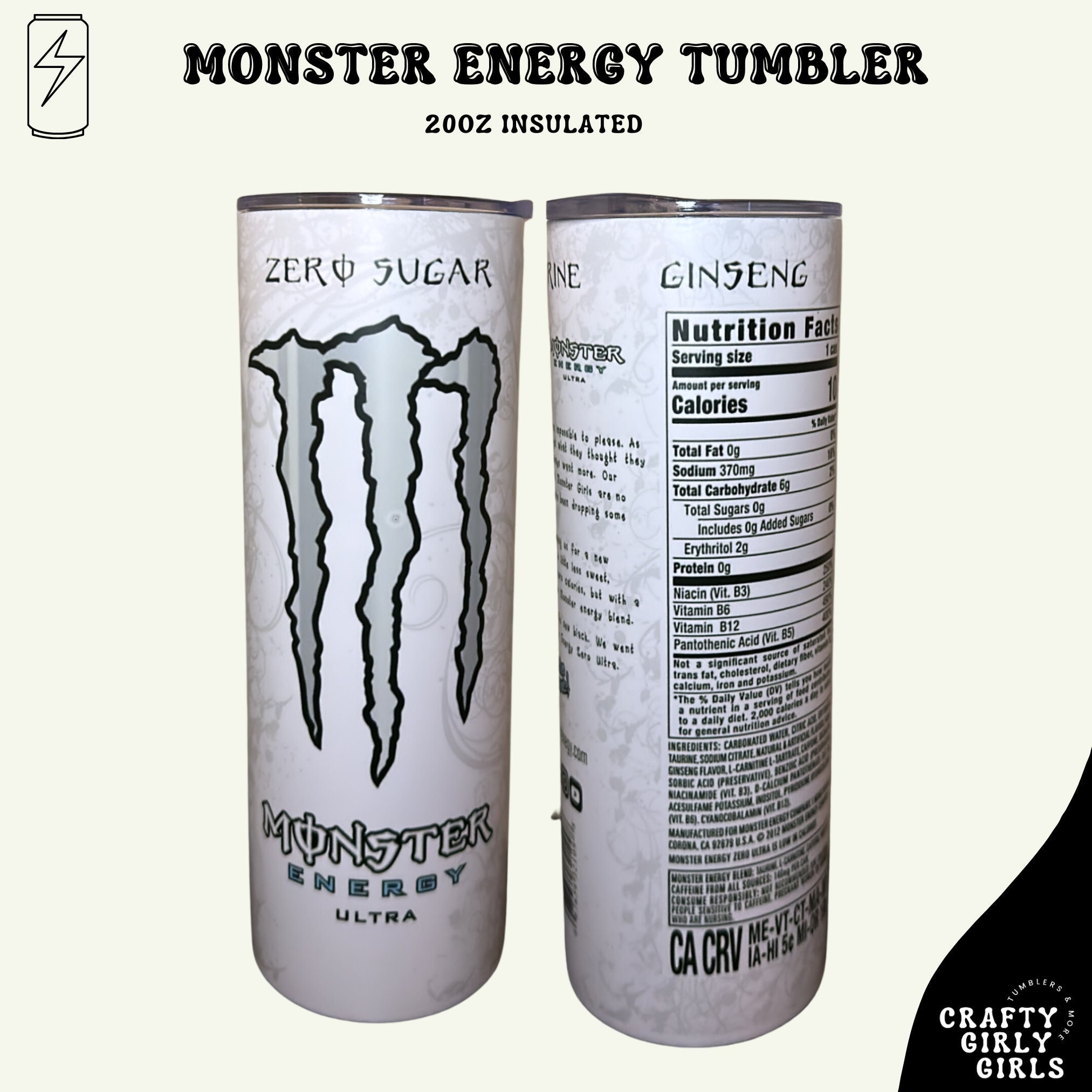 Monster Energy Drink Labels