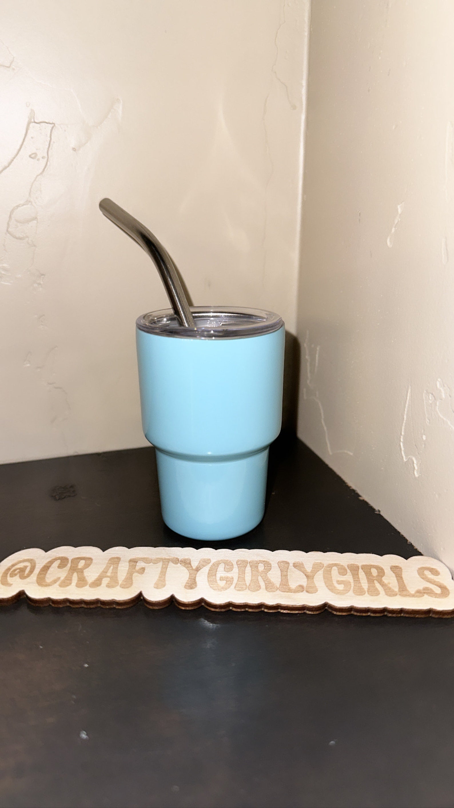 3oz Mini Stanley Shot Glass With Straw and Lid. Plain or - Etsy