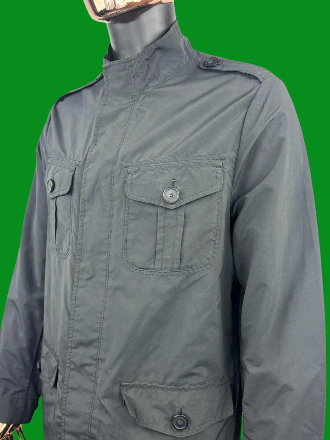 Men's Kenneth Cole Water Resistant Utility Rain Shell Jacket - Etsy
