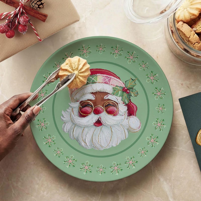 Santa Claus Dinnerware - Etsy