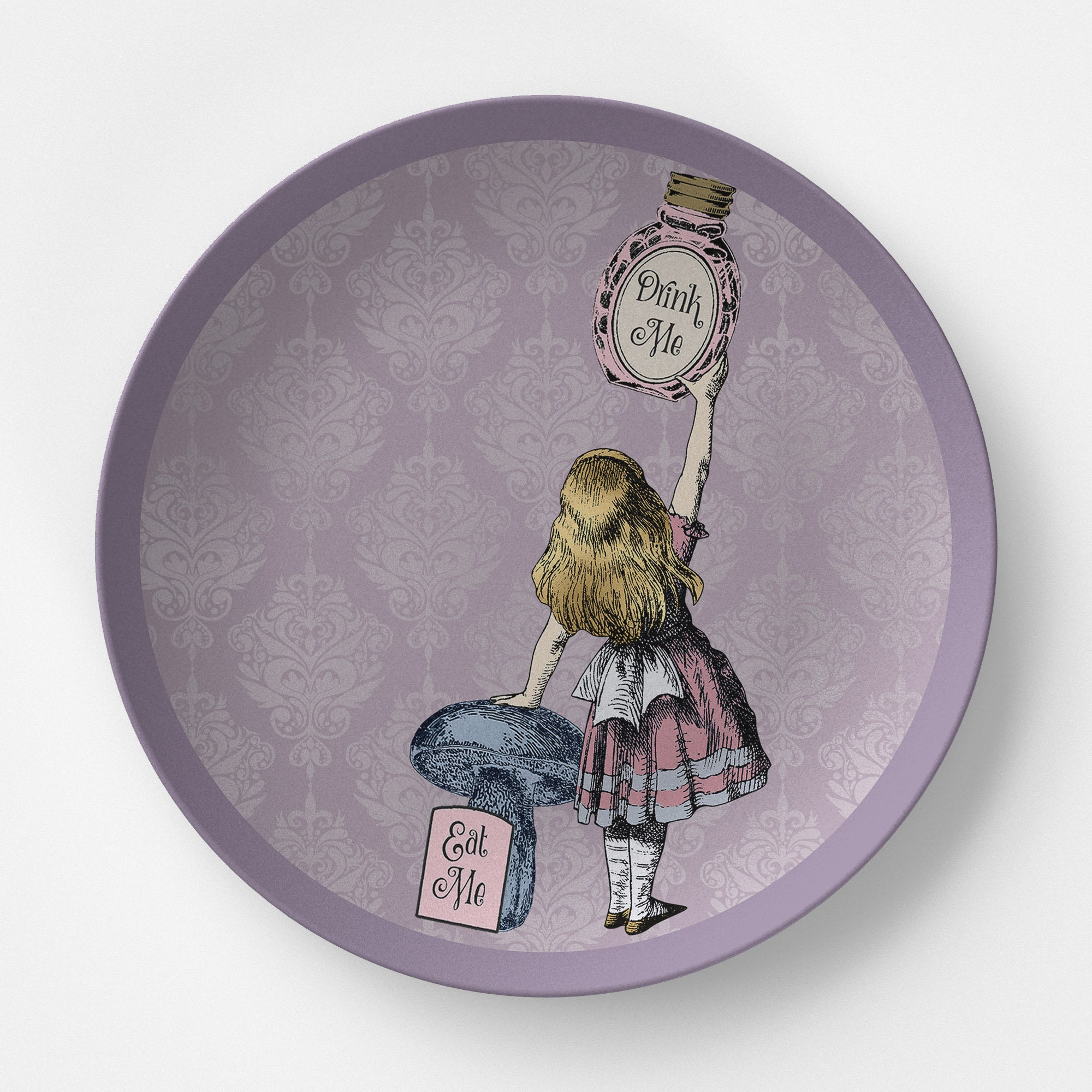 Wonderland Dinner Plate 6 Piece Table Setting Classic Alice Series ...