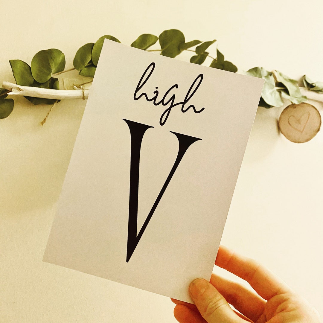 High Five Print, Positivity Poster, Home Decor, Prints for the Home ...