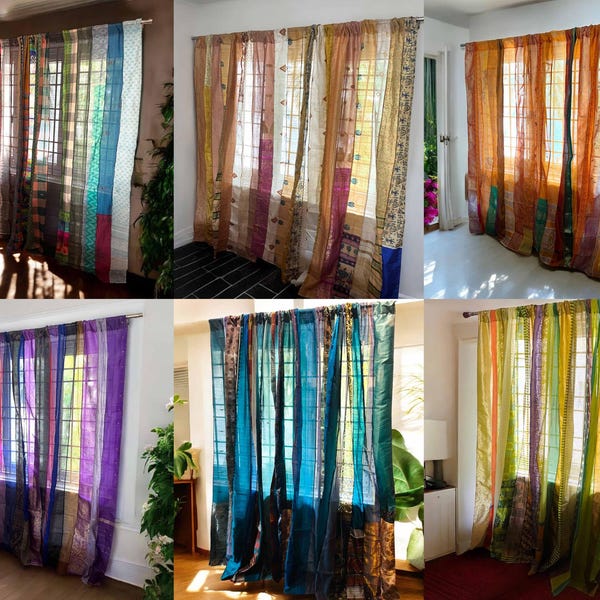 Boho Curtains - Etsy