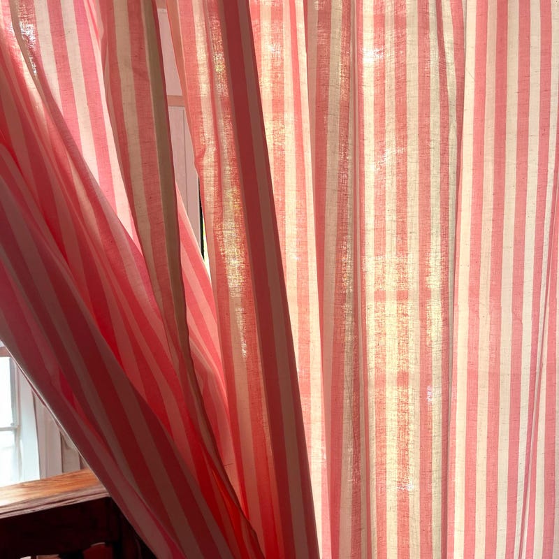 Color Block Curtains - Etsy