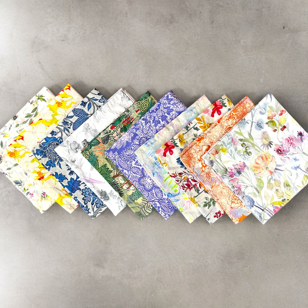 10 Cotton Napkins Bulk Lot for Wedding Rehearsal Dinner Reusable Napkin ...