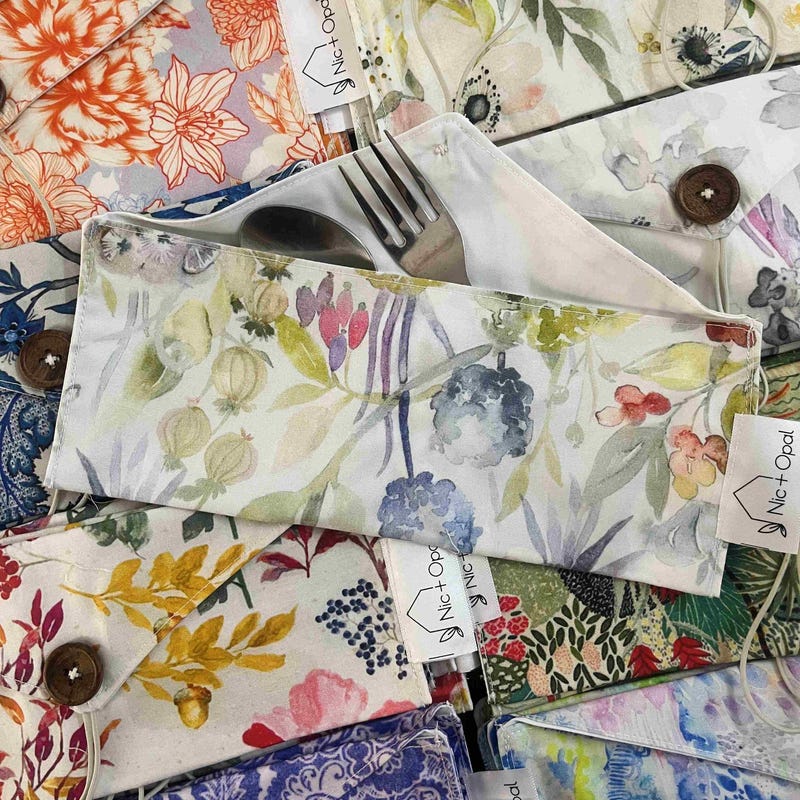 Silverware Wraps - Etsy