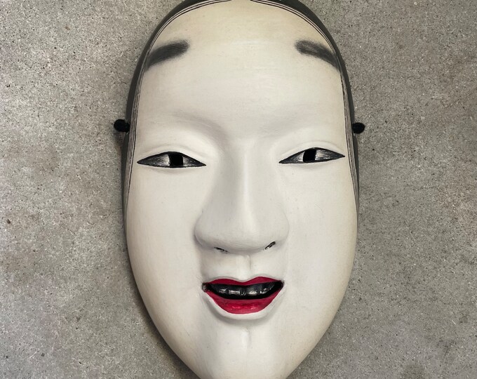 Japanese Noh Mask -magojiro- - Etsy
