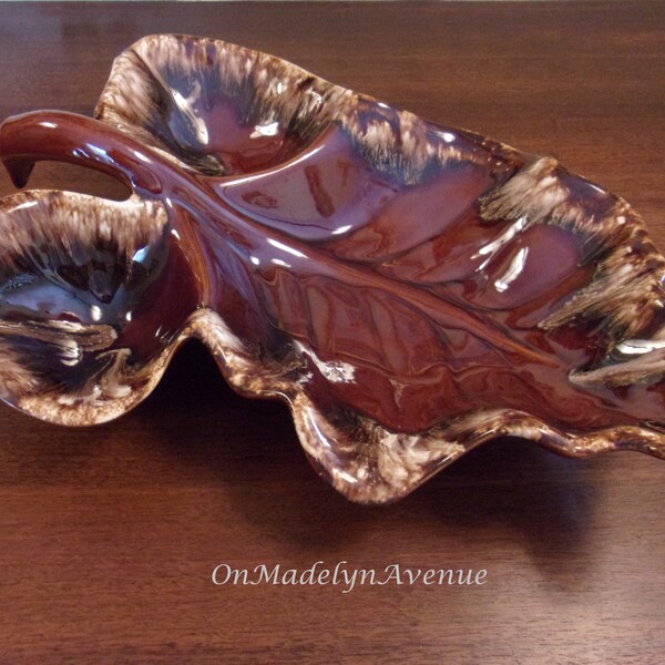 Large Brown Drip Bowl - Etsy