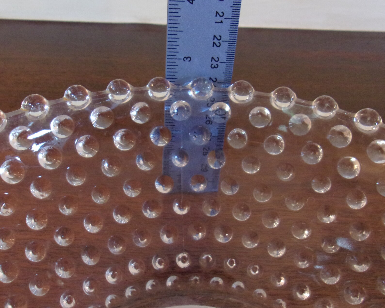 Vintage Pressed Glass Duncan & Miller Hobnail Fruit Bowl - Etsy