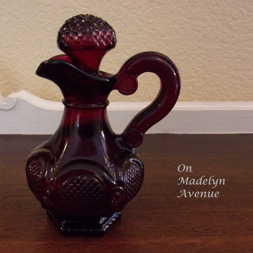 Avon Cape Cod Ruby Red 1876 Collection Individual Pieces - Etsy