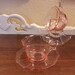 Cambridge, Decagon Pink, Depression Glass, Teacups and Saucers, Set of ...