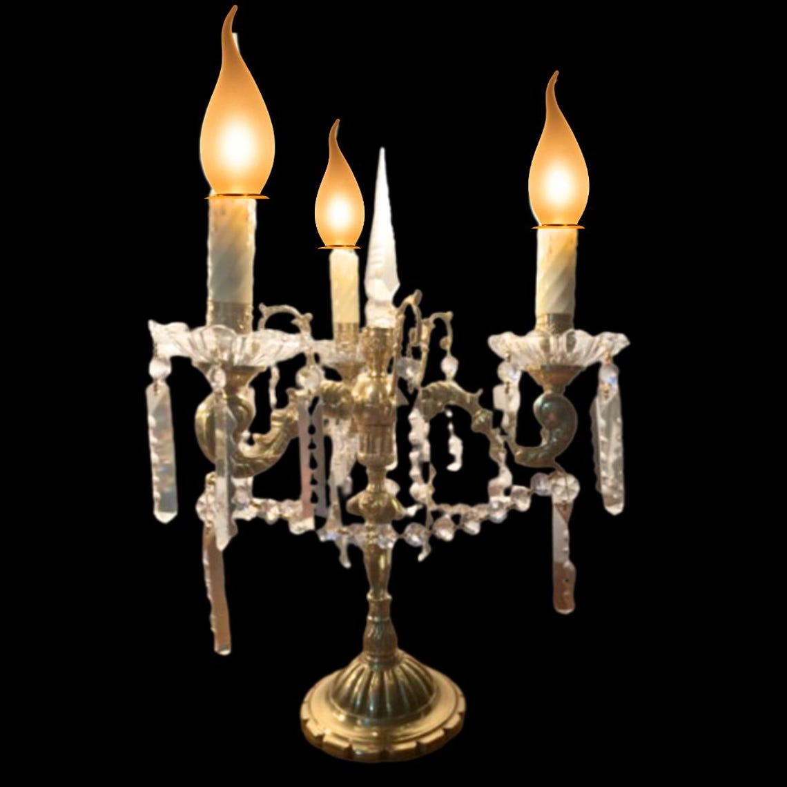 Antique Bronze Candlesticks, Vintage Brass Candle Holders, Ornate ...