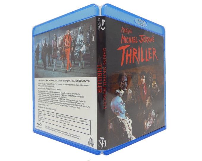Making Michael Jackson's Thriller Custom Cover OOP Laserdisc Transfer ...
