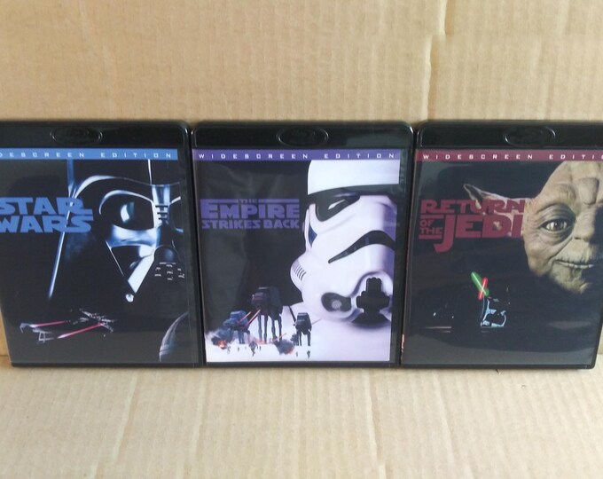 The Original Star Wars Trilogy UHD 4K 35mm Theatrical Releases Custom ...