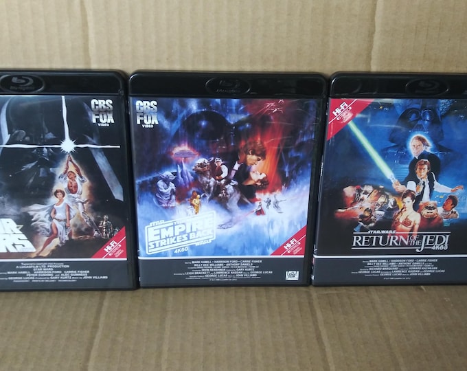 The Original Star Wars Trilogy UHD 4K 35mm Theatrical Releases Cbs/fox ...