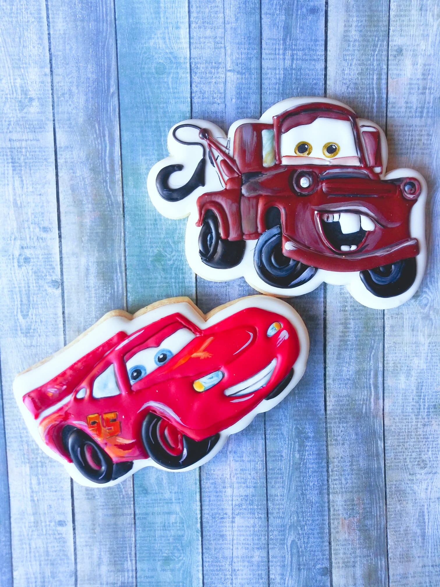 Cars- Inspired Sugar Cookies - Etsy