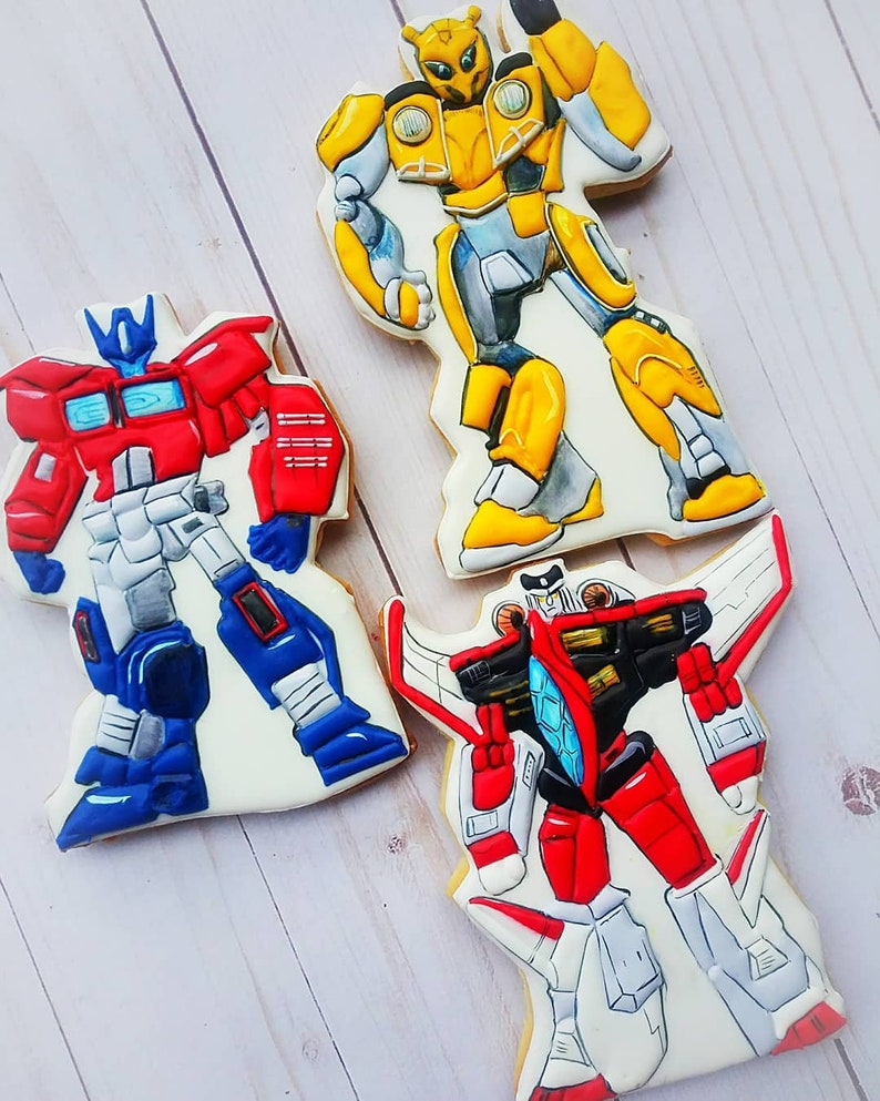 Transformer Cookies - Etsy