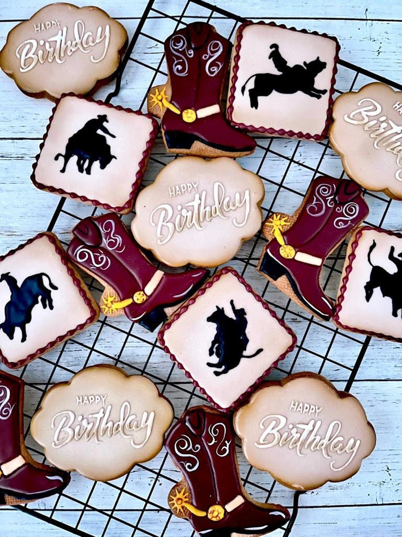 Birthday Cookies for Men - Etsy