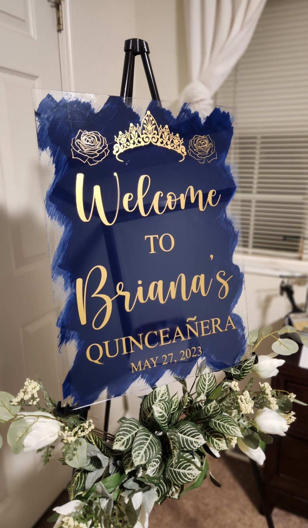 Quinceañera Acrylic, Welcome to My Quinceanera Sign, Welcome Acrylic ...