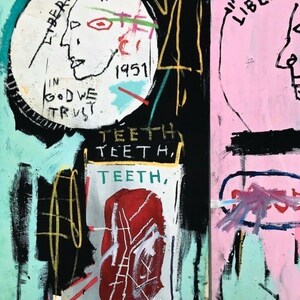 In Italian, Giclee Print, Jean-michel Basquiat - Etsy