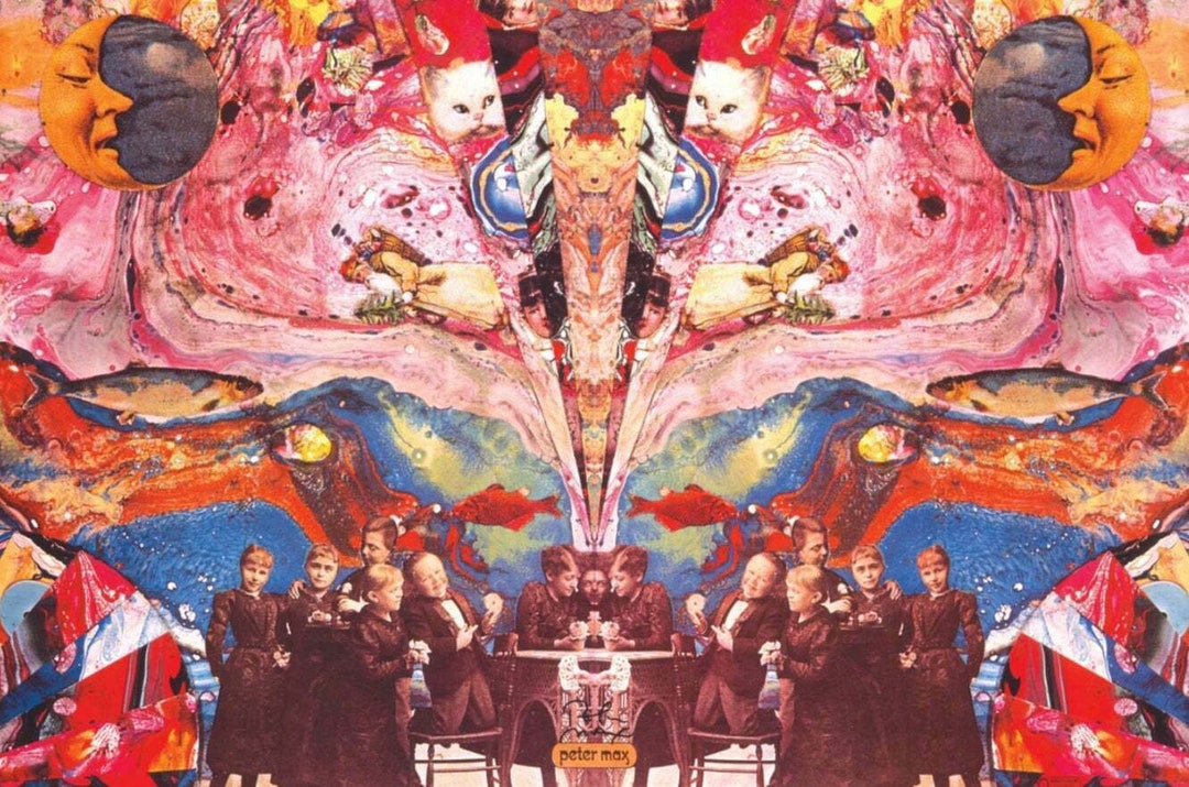 Midgets Dream, 1967 Vintage Poster, Peter Max SIGNED RARE - Etsy