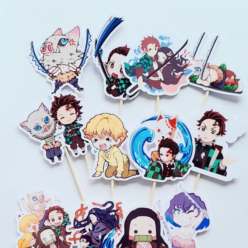 Demon Slayer Cake - Etsy