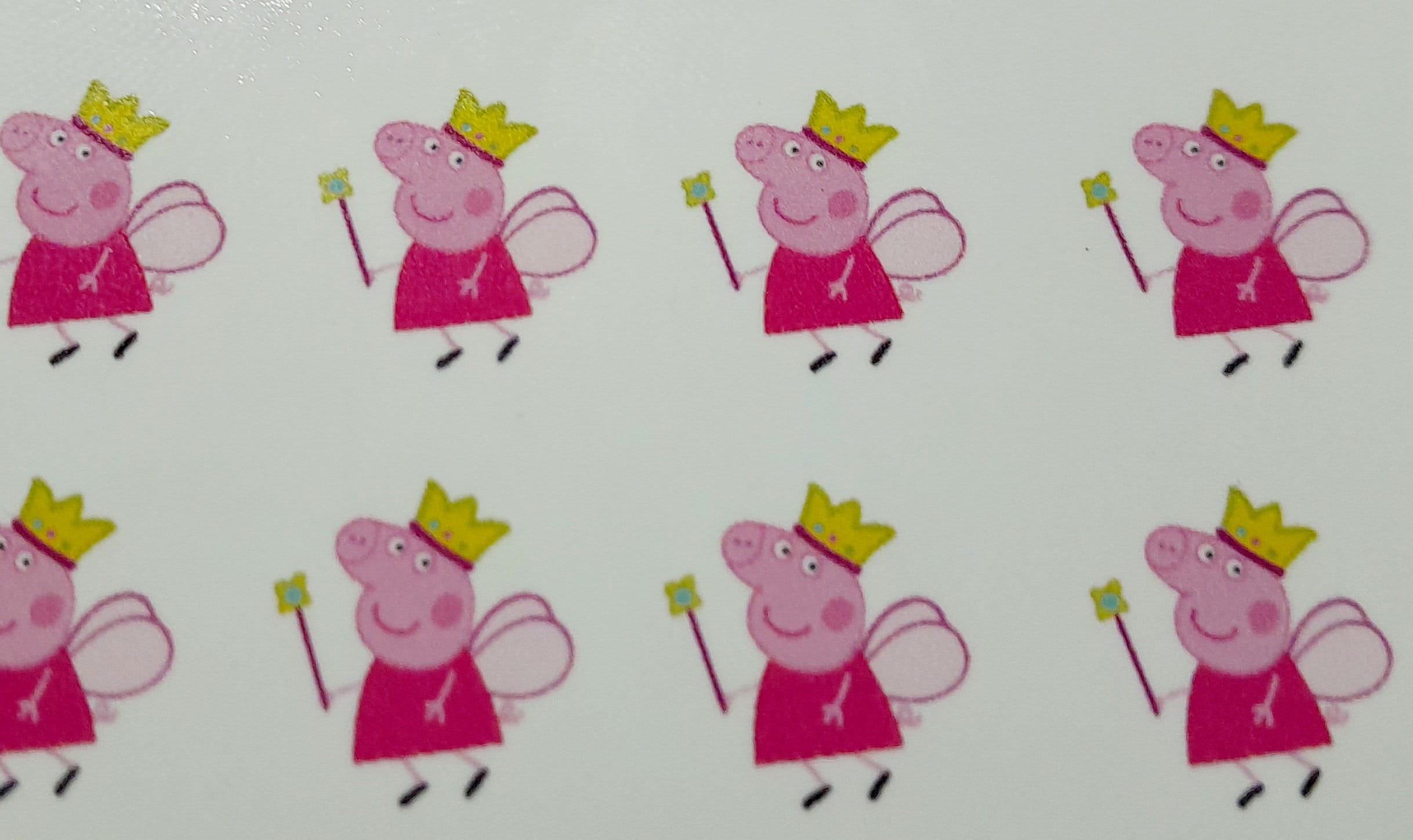 Peppa Pig Nail Decals Nail Art Peppa Pig Party Nails Peppa Pig - Etsy UK
