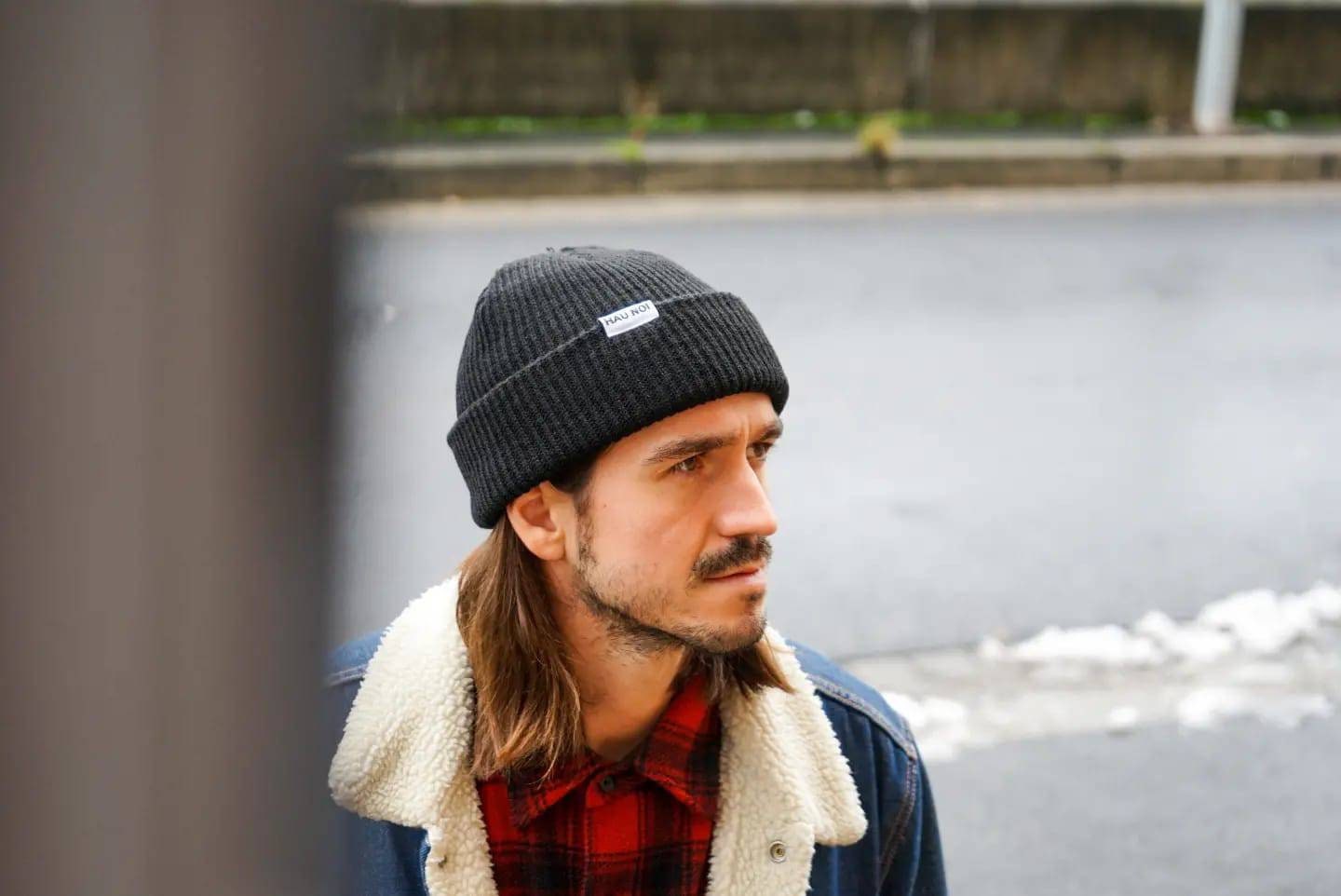 Fischer Beanie Mütze Docker Strickmütze kurze Beanie Hipster Trawler ...