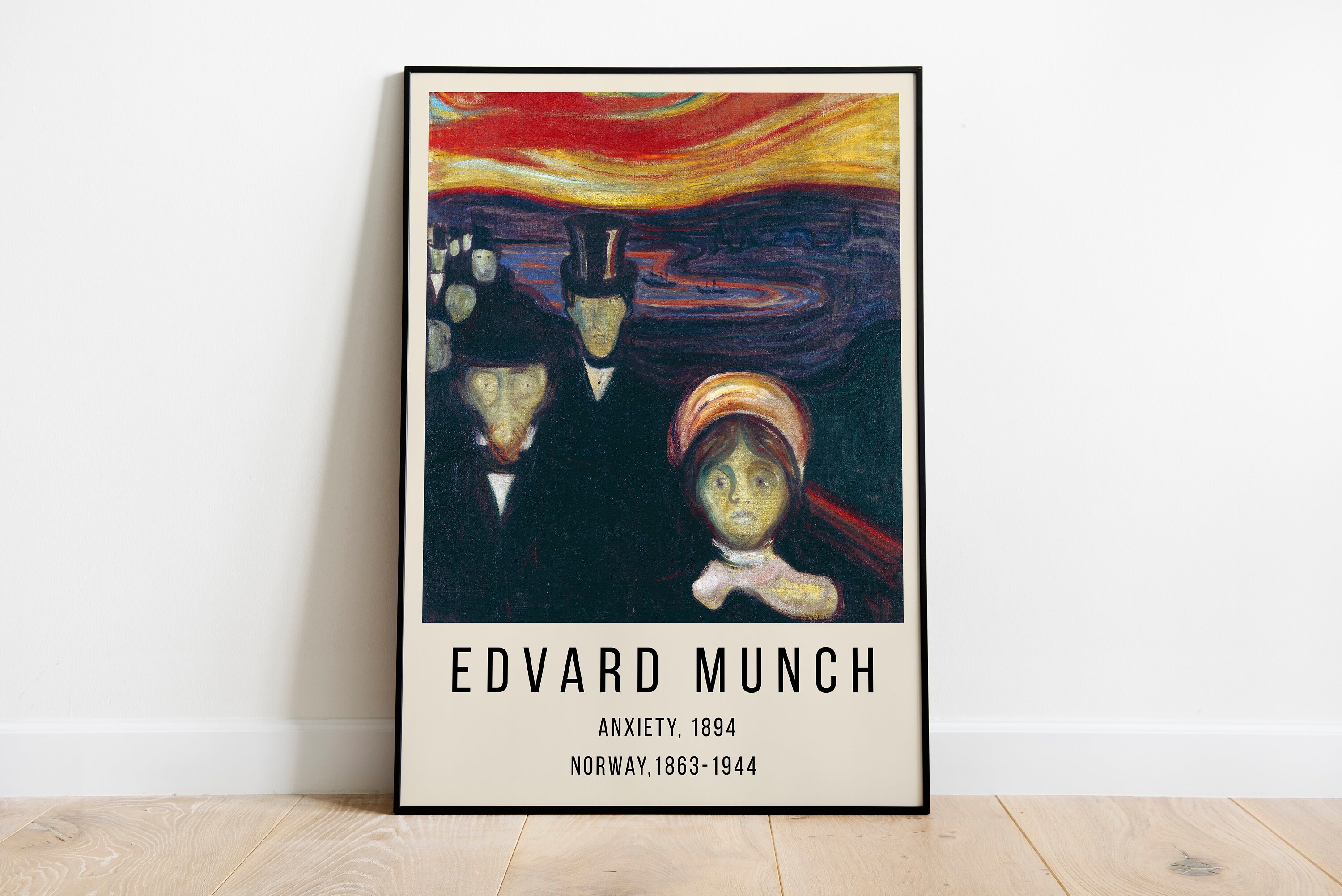 Anxiety Edvard Munch