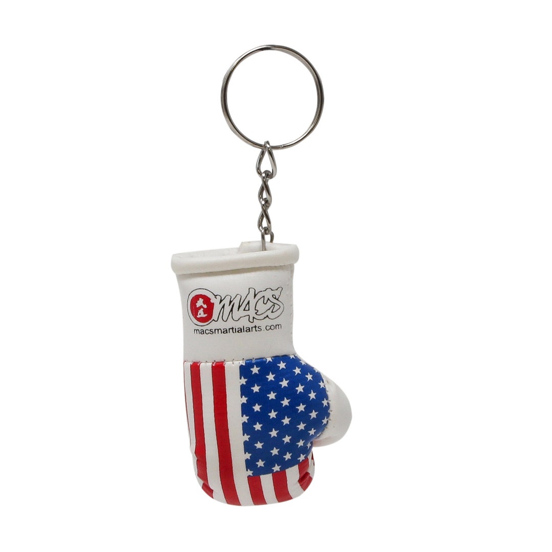 Synthetic Leather Mini Boxing Gloves Keyring Keychains for Car - Etsy