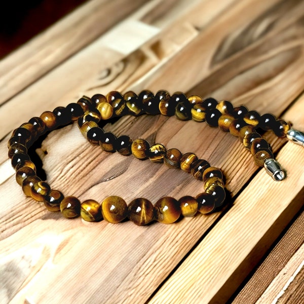 Tigers Eye Necklace - Etsy