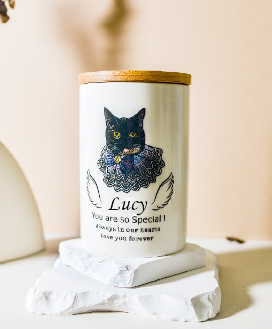 Custom Cat Urn, Pet Ashes Jewelry, Pet Photo Urn, Pet Urn Gift, Pet ...
