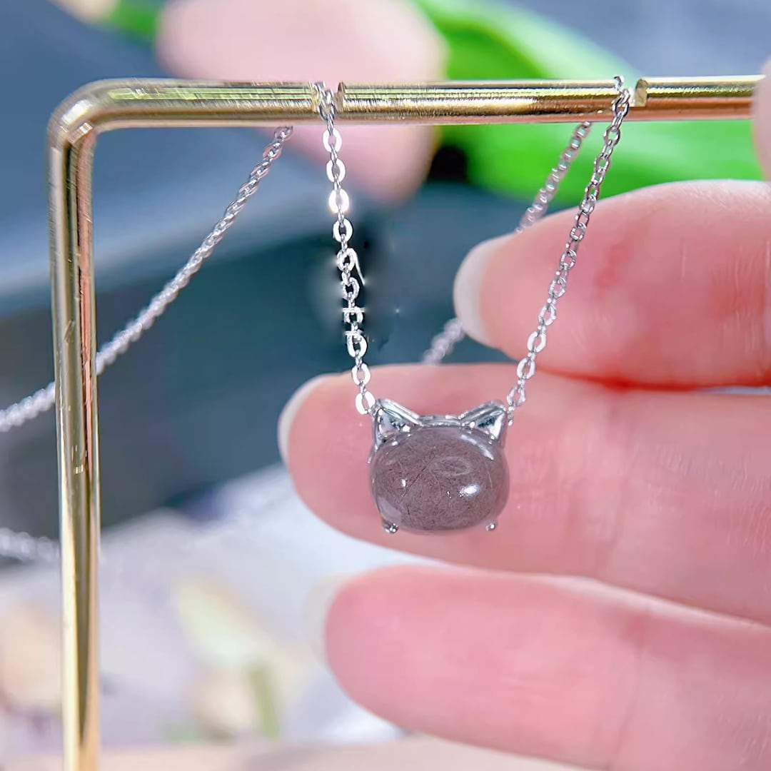 Custom Cat Fur Necklace, Pet Urn Necklace, Pet Fur Keepsake ...