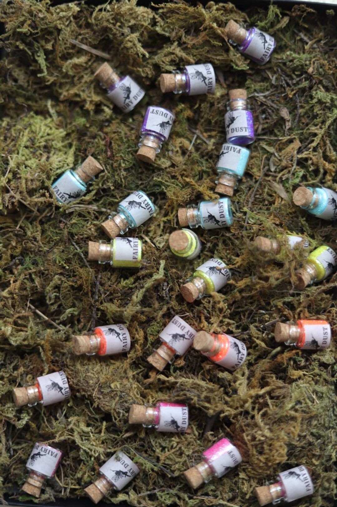 Five Fairy Dust Bottle, Magic Dust, Fairy Dust Gift, Children Kids ...