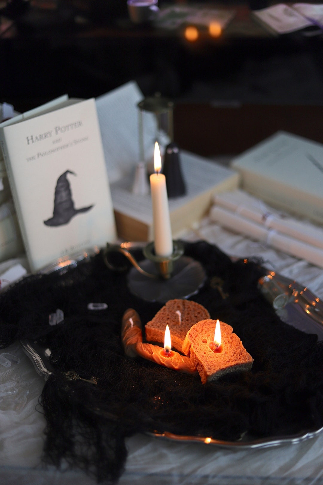 Toast Bread Realistic Candles, Baguette French Candles, Bakery Candles ...