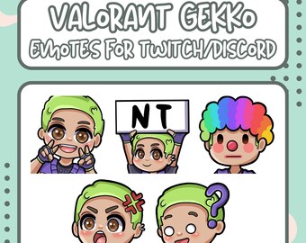 Valorant Emotes, Valorant Character, Gekko Emotes, Gekko, Gekko Twitch ...