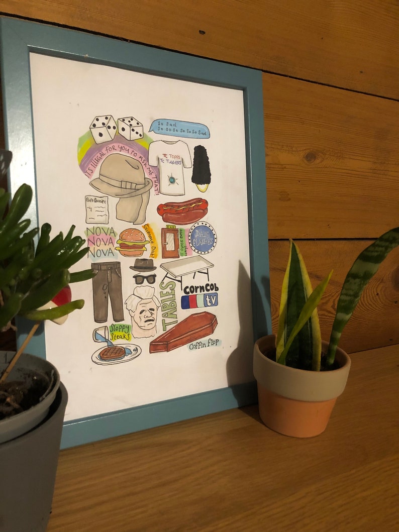 I Think You Should Leave Sketch Comedy Illustration - Etsy UK