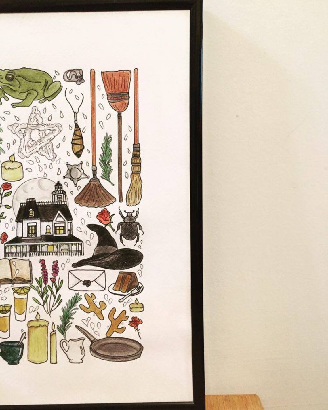 Practical Magic Illustration - Etsy