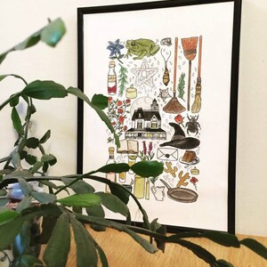 Practical Magic Illustration - Etsy