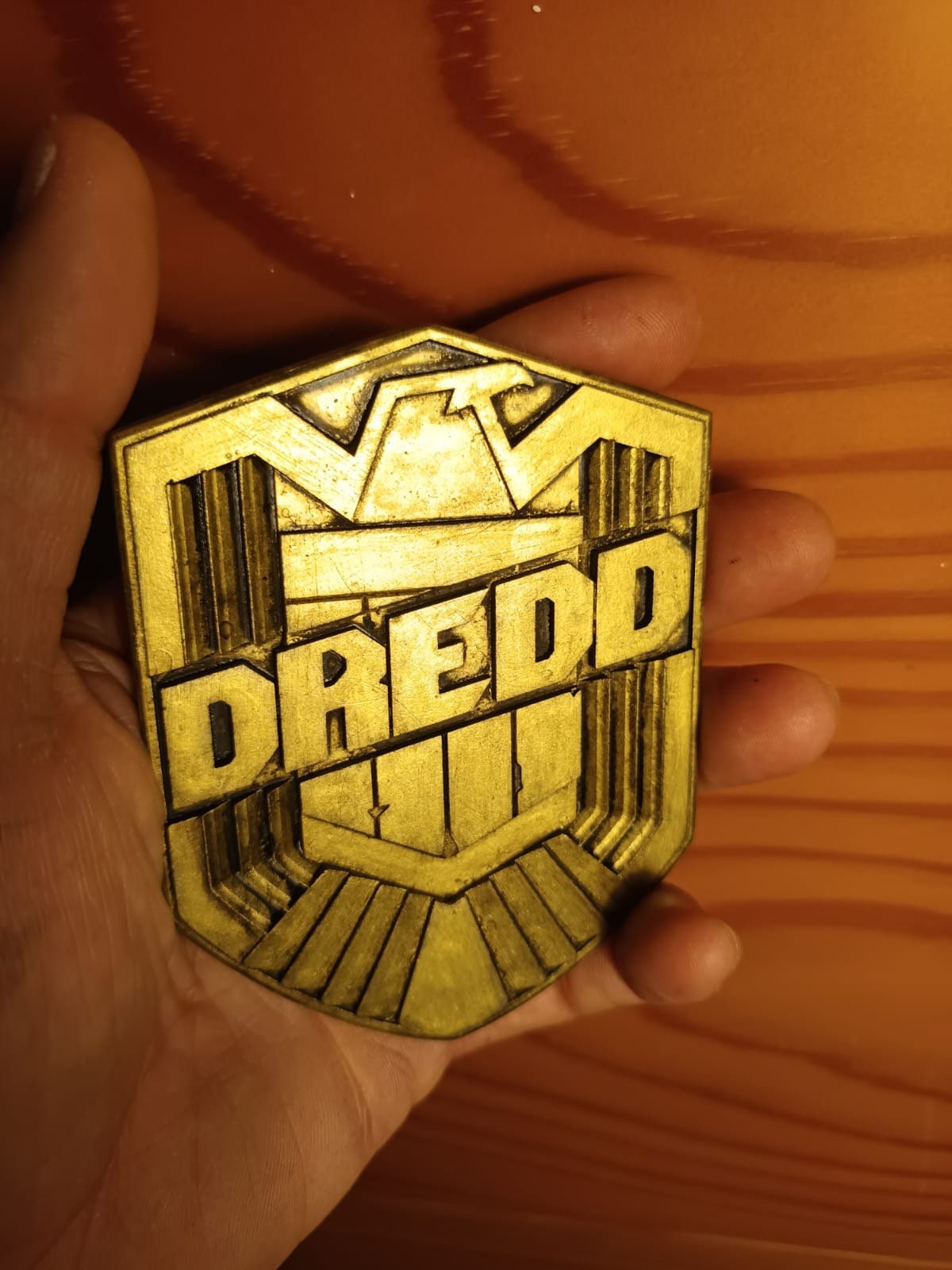 Judge Dredd Badge - Prop Replica - Etsy