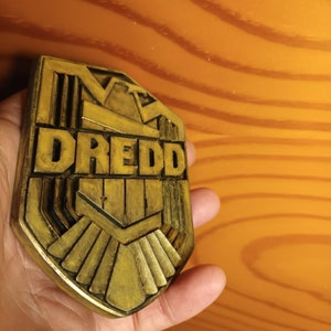 Judge Dredd Badge - Prop Replica - Etsy