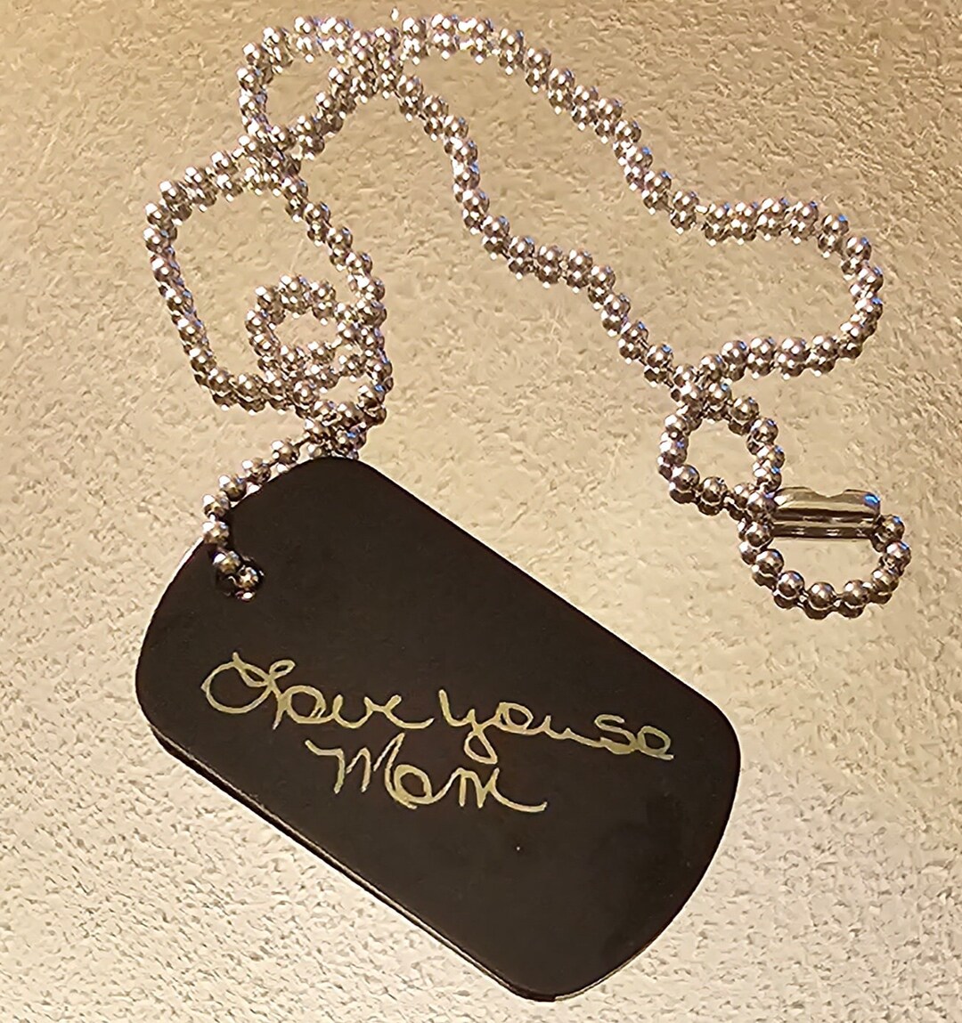 Custom Engraved Dog Tags - Etsy