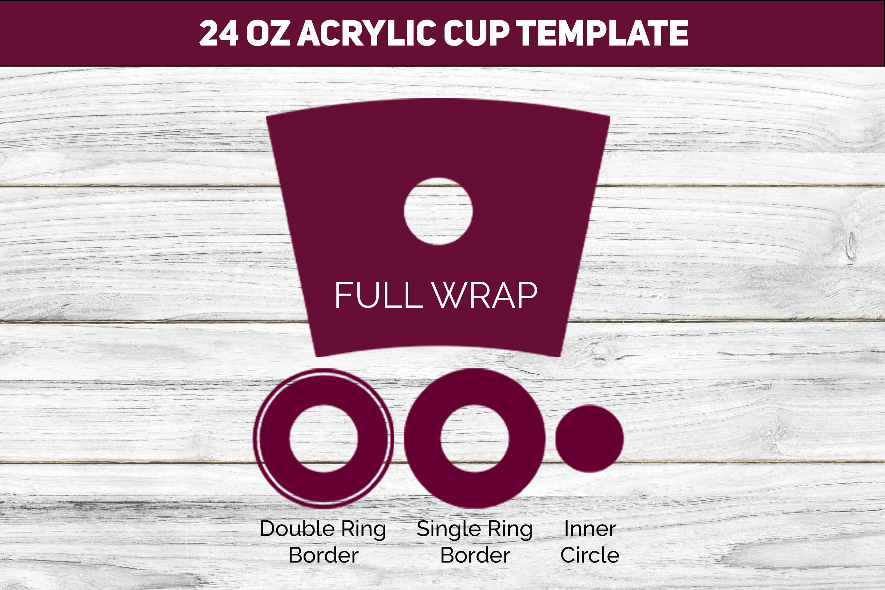 16oz 24oz Coffee Cup Template Svg Bundle 16oz Cup Template Coffee Cold ...