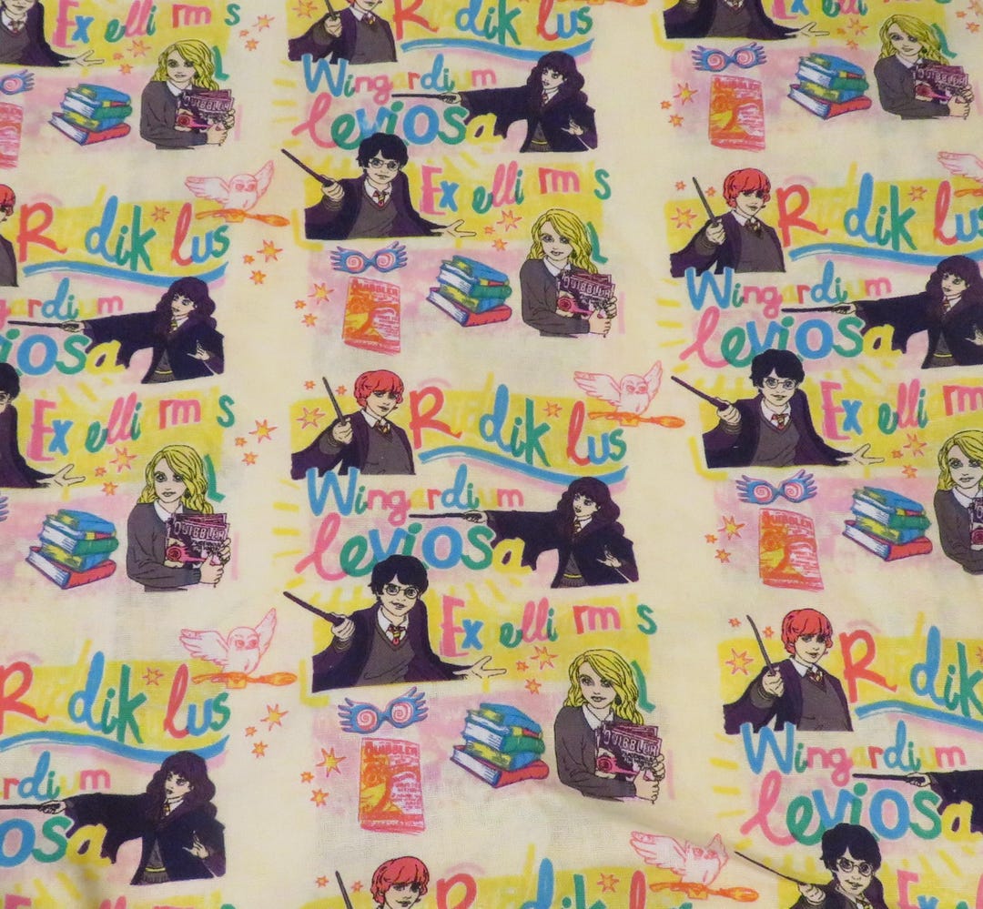 Magic Design Fabric, 100% Cotton Fabric, Fabric by the Yard, Quilting ...