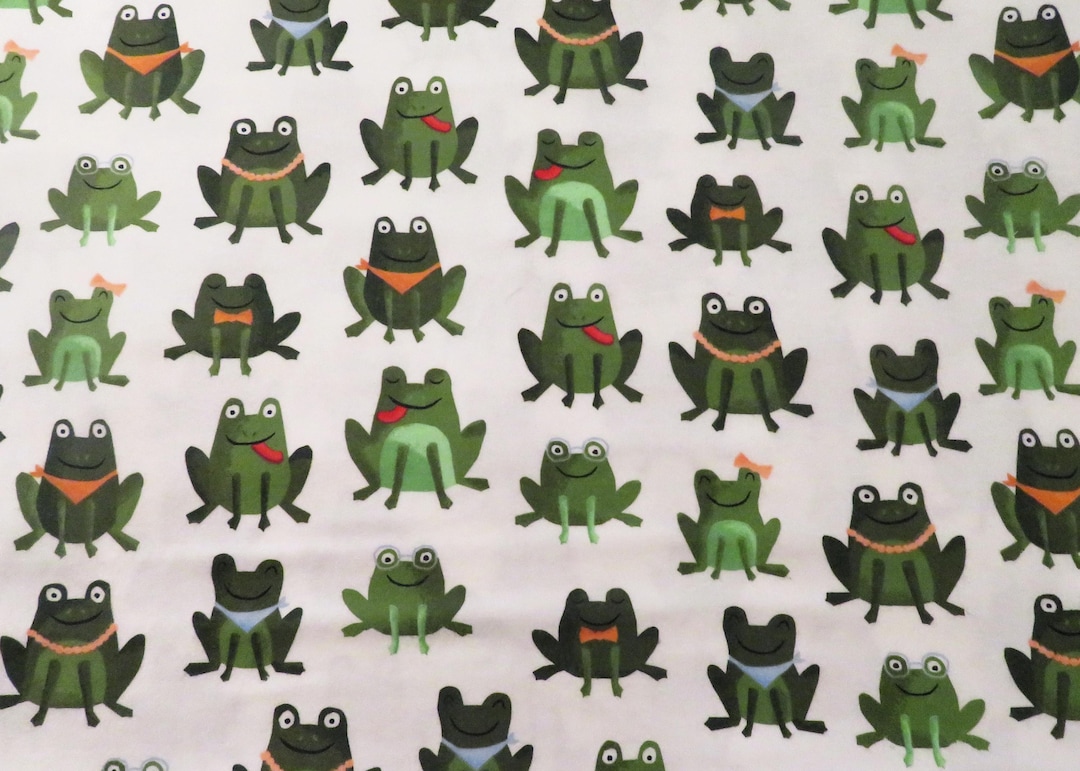 Frog Super Snuggle Fabric, Beautiful Frog Fabric, Blanket Fabric ...
