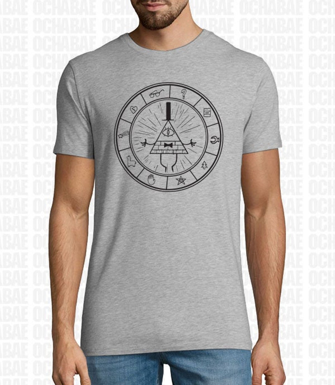 Gravity Falls Bill Cipher Men's Tshirt - Etsy